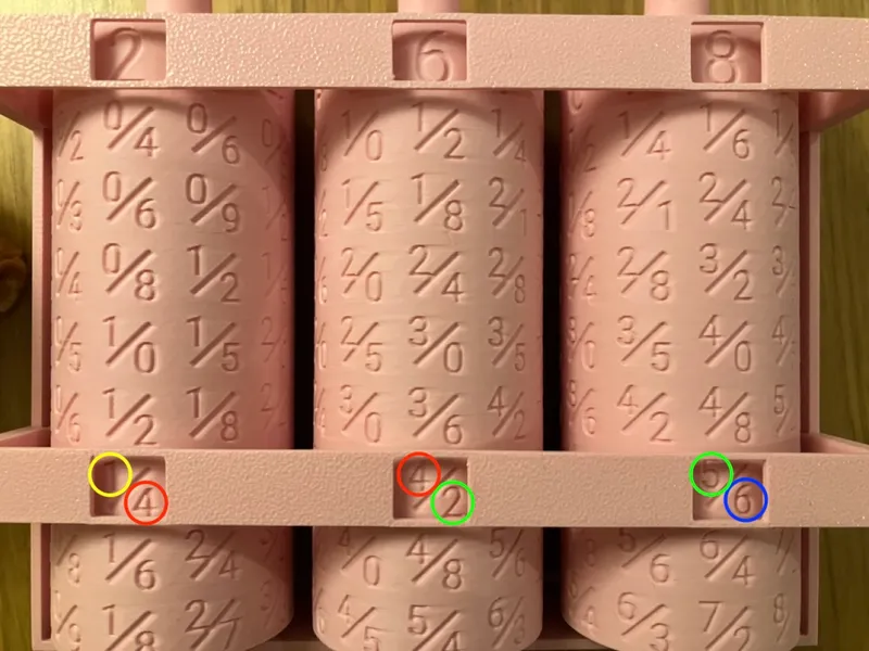 Napier's bones by DreamBoat | Download free STL model | Printables.com