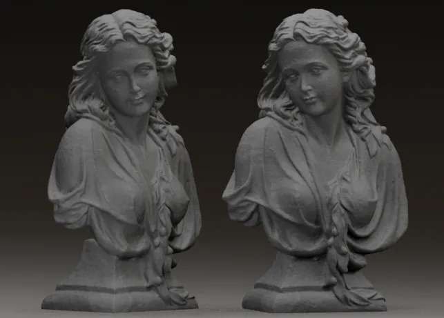 Cute Woman Statue by FreedomMaker | Download free STL model ...