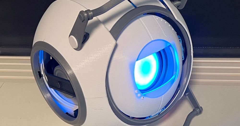 Portal 2 Wheatley von Randomswede | Kostenloses STL-Modell ...