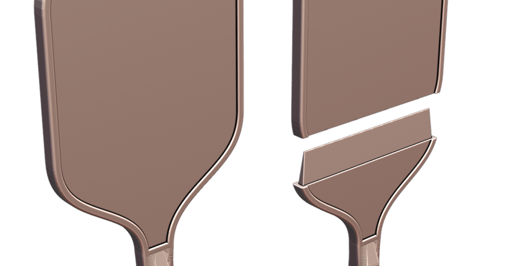 USAPA Approved Standard Size Pickleball Paddle MineeForm FDM 3D Print ...