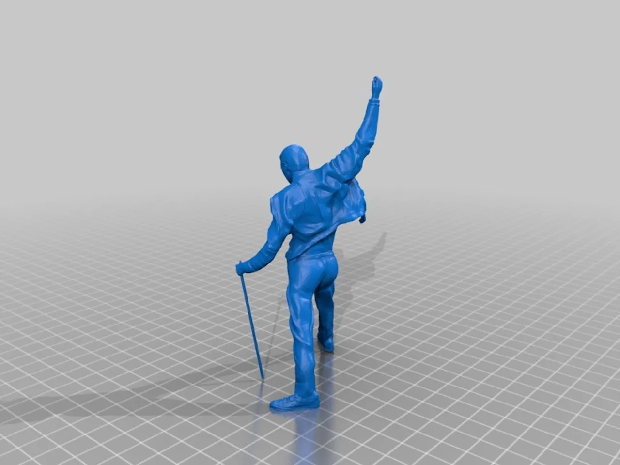 Freddie Mercury Wembley'86 by YZC DESIGN | Download free STL model ...
