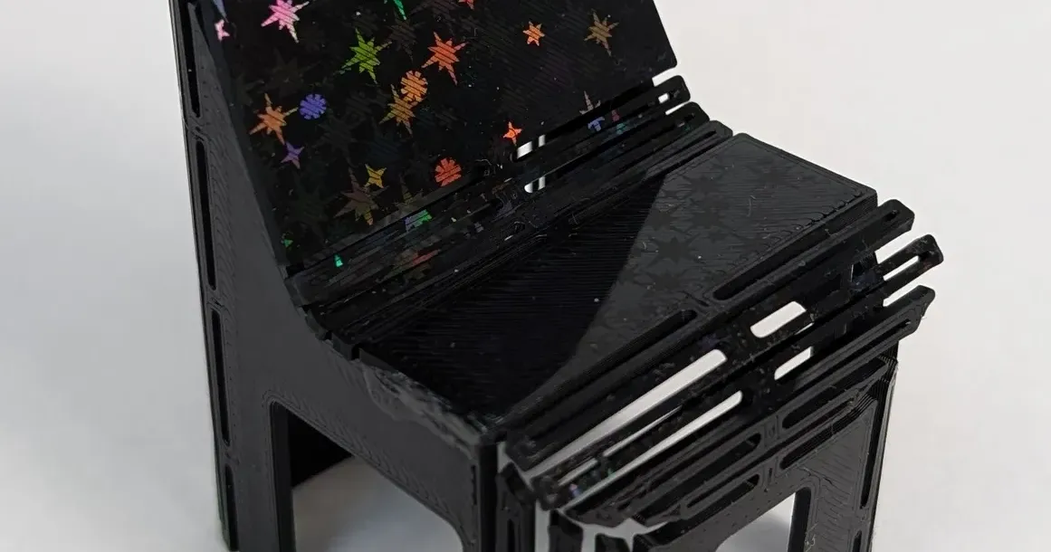 One piece compliant mechanism chair with no logo von Darth_Mand'alor ...