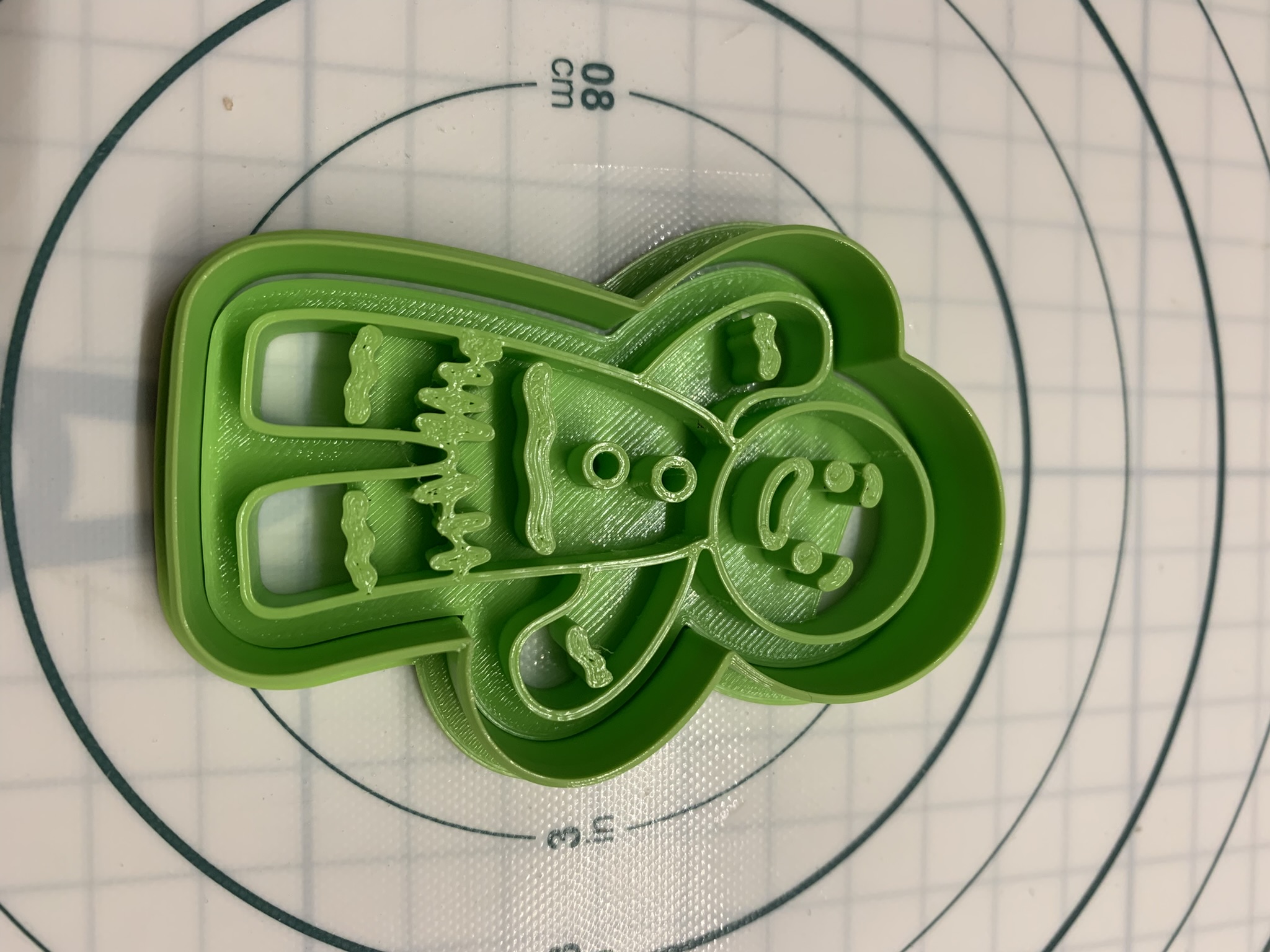 Gingerbread man cookie cutter by Coarse | Download free STL model ...