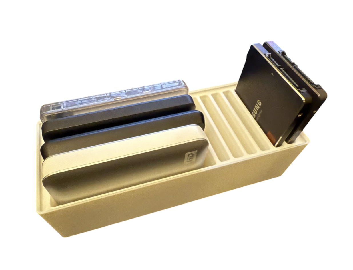 Gridfinity - External Drive Rack for Various Sizes por THALF ...