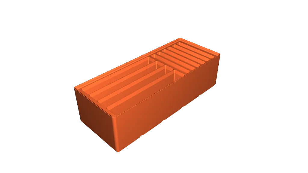 Gridfinity - External Drive Rack for Various Sizes by THALF | Download ...
