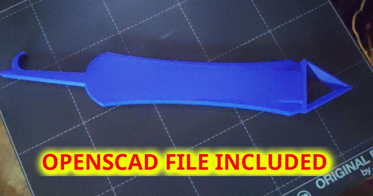 EZ Print Caulk Removal Tool by Cyclone-6 | Download free STL model ...