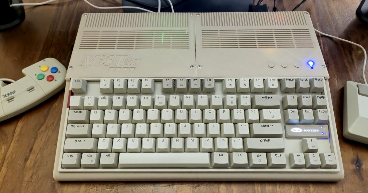 GutBomb's RetroDeck - Amiga-ish Style for DE10-Nano & MiSTer USB Hub by ...