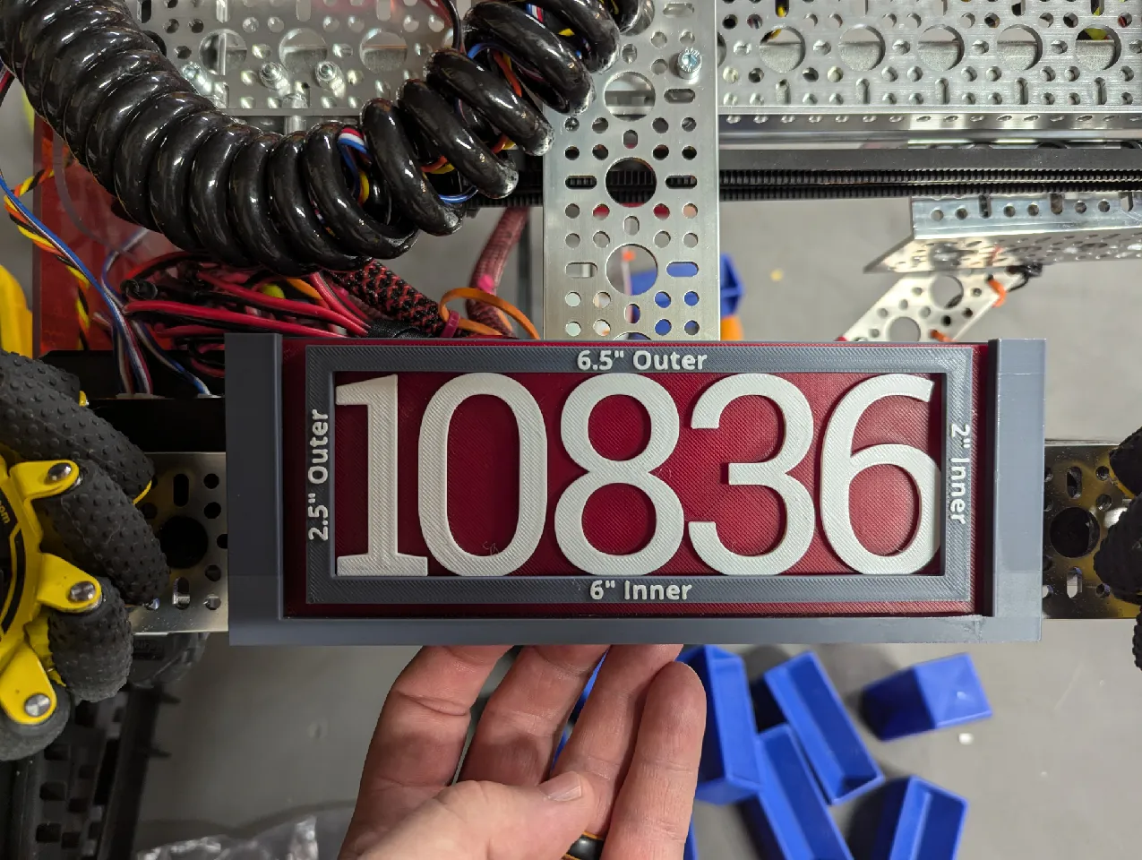 FTC Robot Sign Sizing Tool by jgroppe | Download free STL model ...