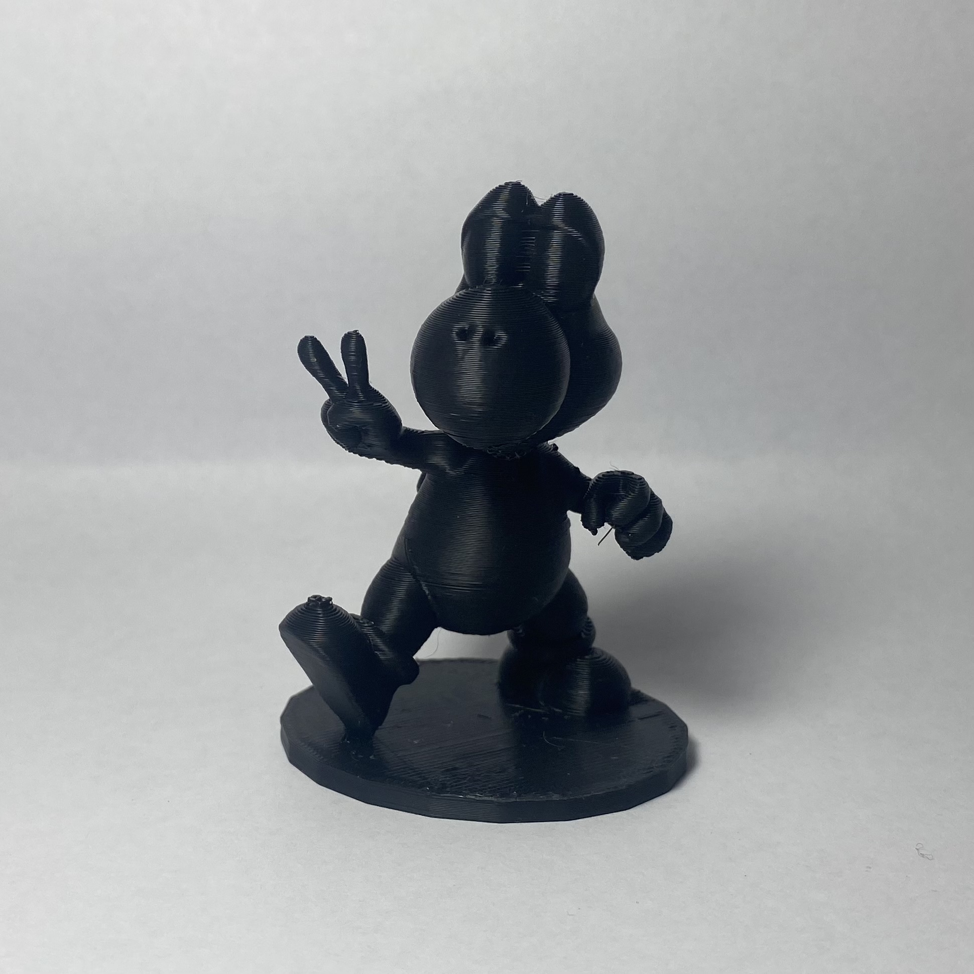 Yoshi Model - With Base Plate by Coxyy | Download free STL model ...