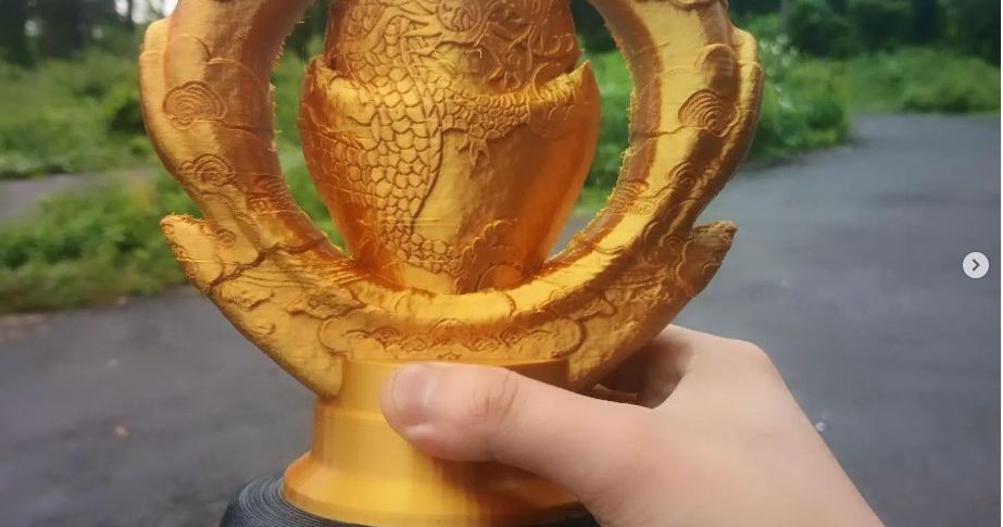 Dragon Cup (No Text Version) by Druk CG | Download free STL model ...