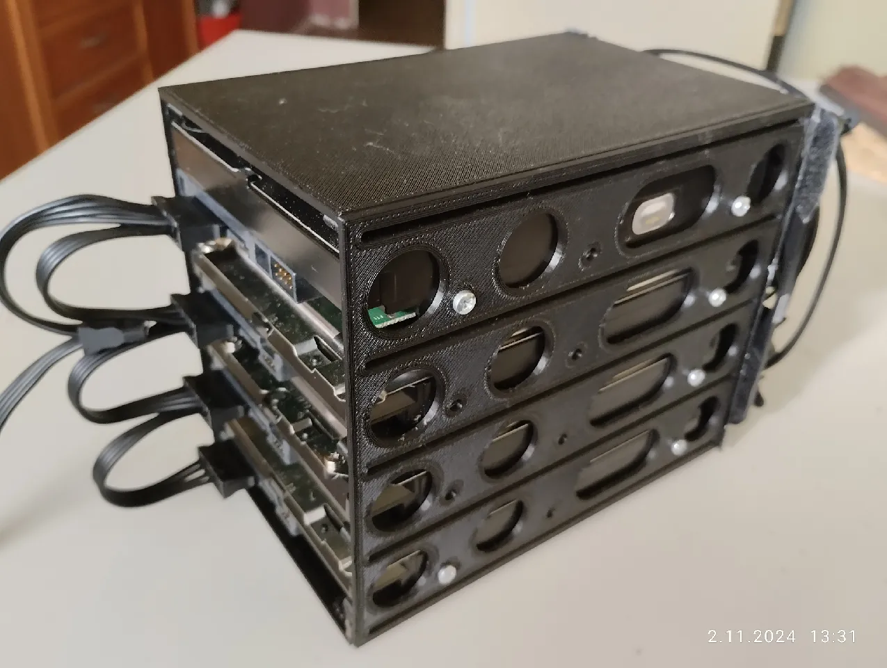 3.5" HDD cage by pspf | Download free STL model | Printables.com