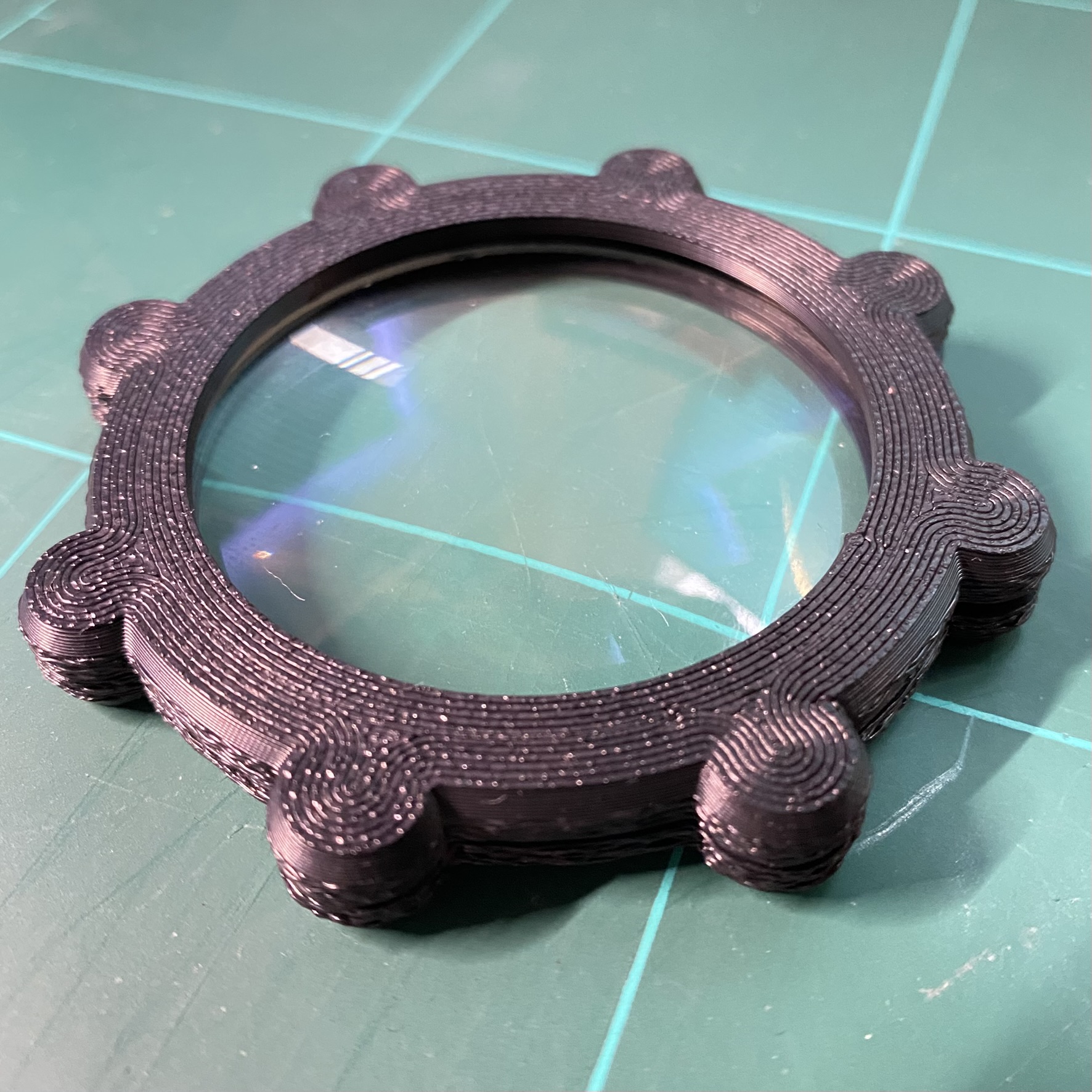 Magnifying Glass Frame by Henrik Sachse | Download free STL model ...