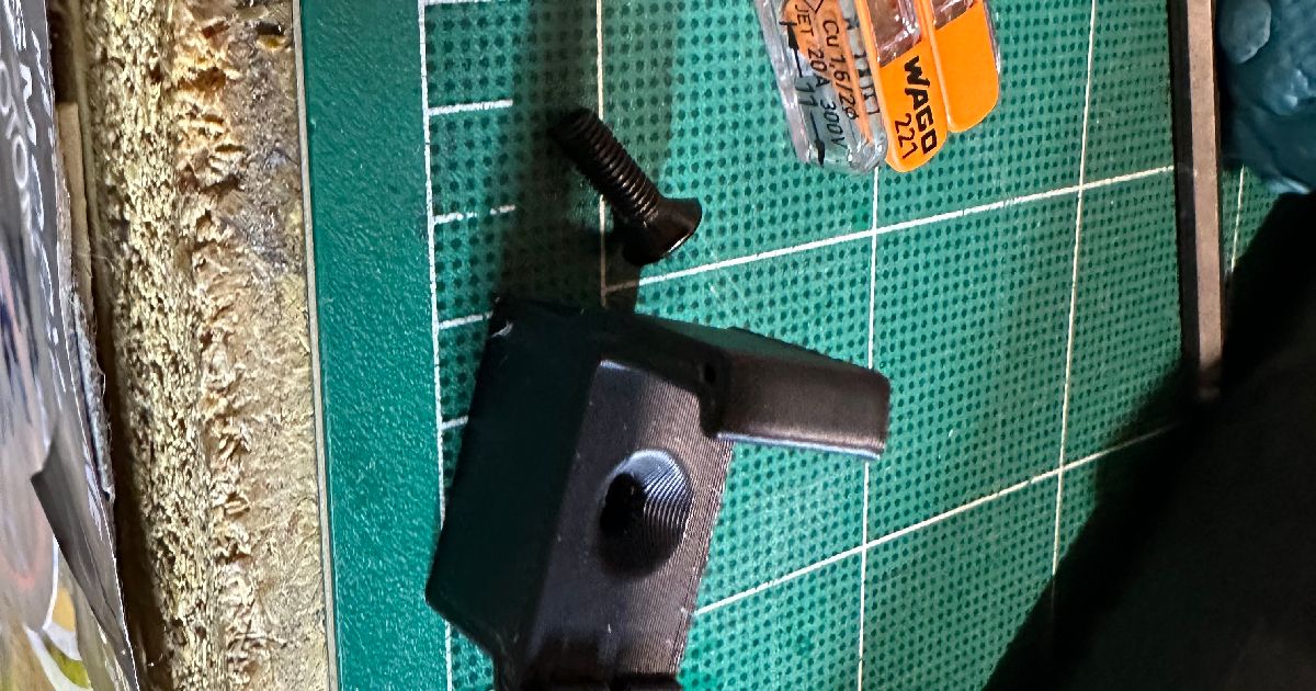 Wago 221 2 Connnector Mount For Qidi Plus4 Inner Wall Standoff By