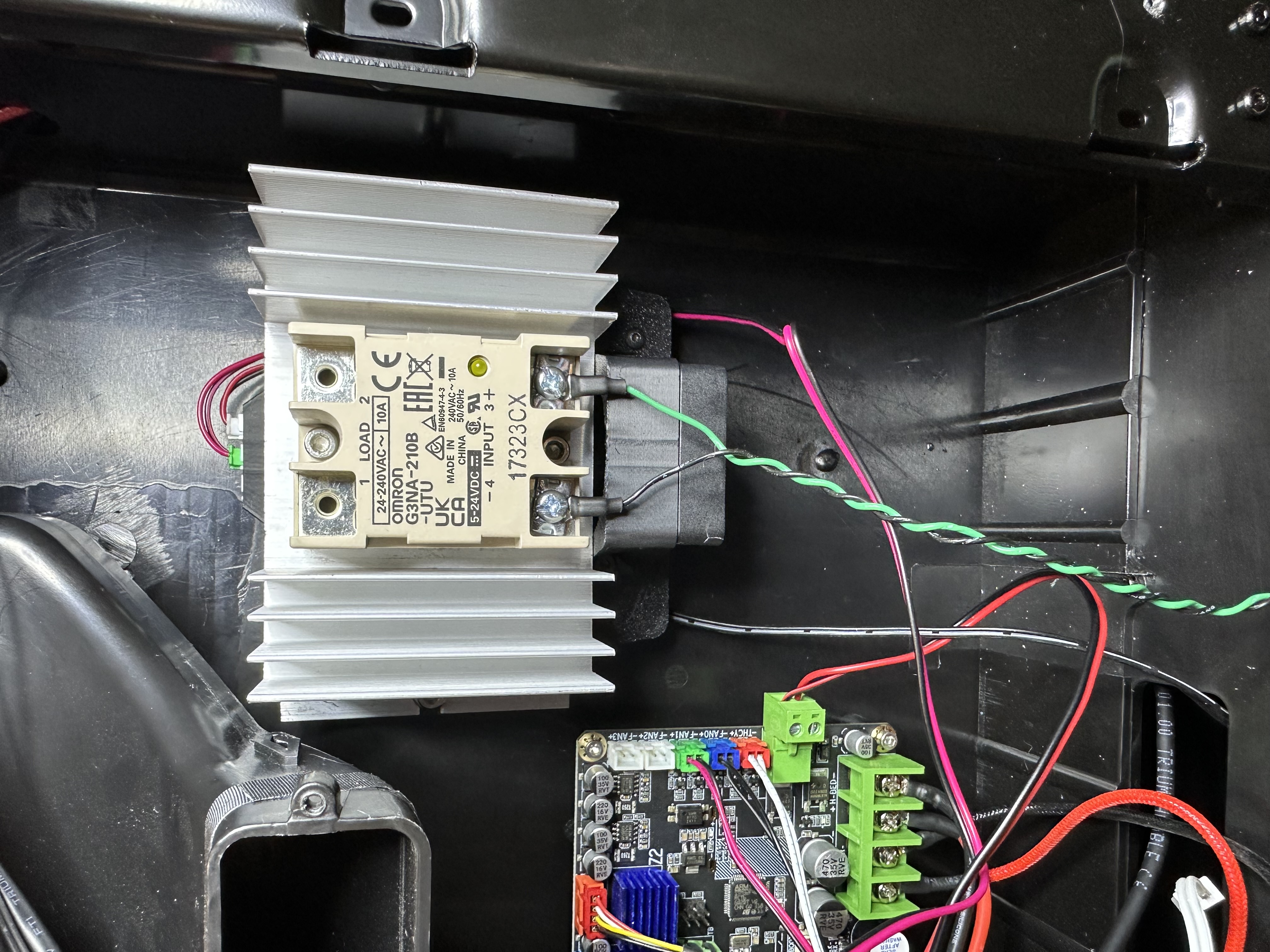 Adapter Standoff For Qidi Plus4 Low Profile Heatsink Ssr Mount By