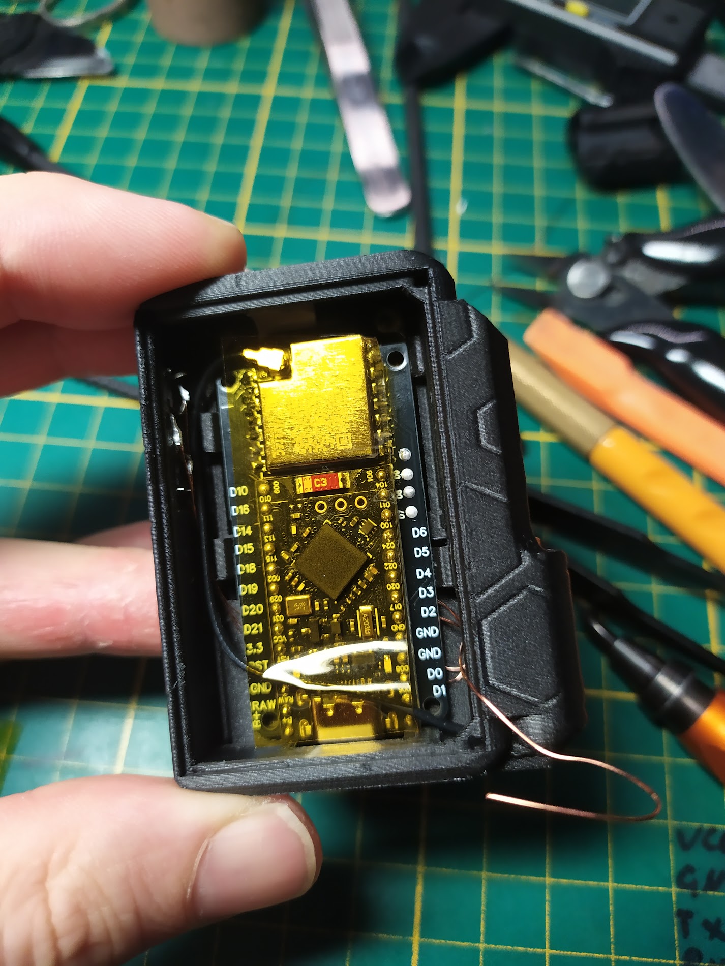 LWC Meshtastic "TAMAMESHI" portable Faketec Node by LWC | Download free STL model | Printables.com