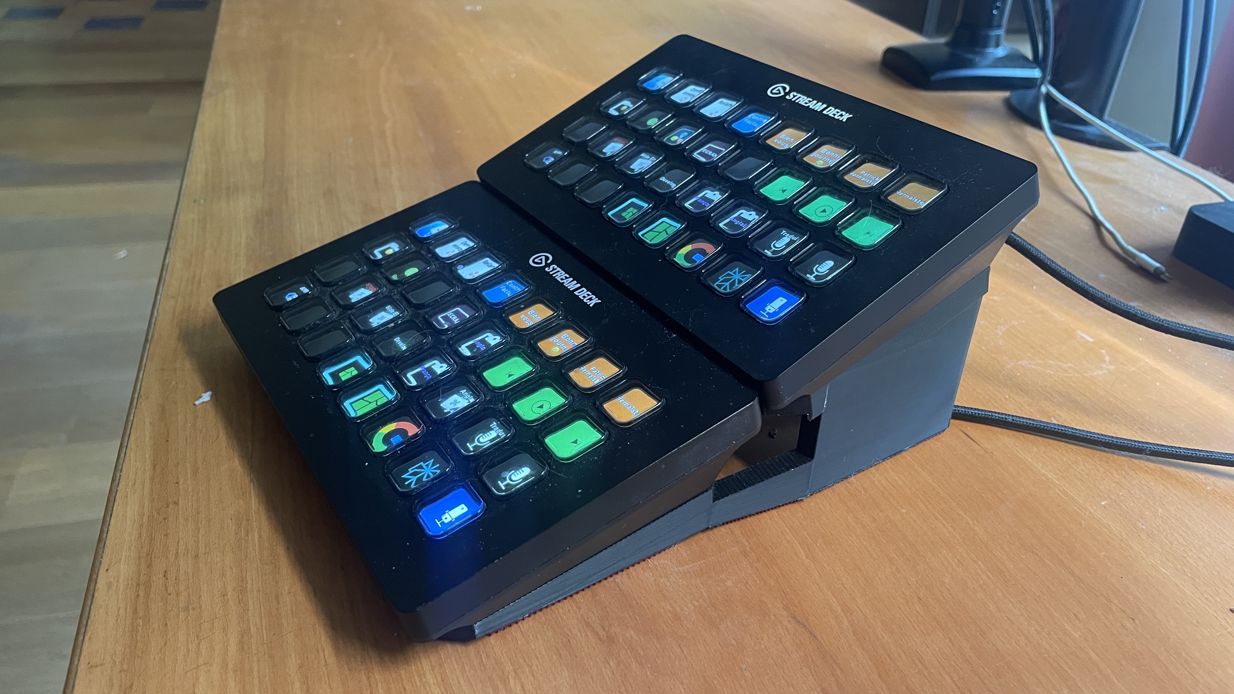 Stand double Stream deck XL by Spadrille | Download free STL model ...