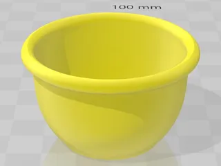 Simple round pot by Minifigureworld | Download free STL model ...