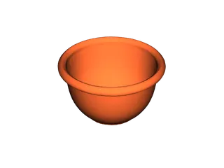 Simple round pot by Minifigureworld | Download free STL model ...