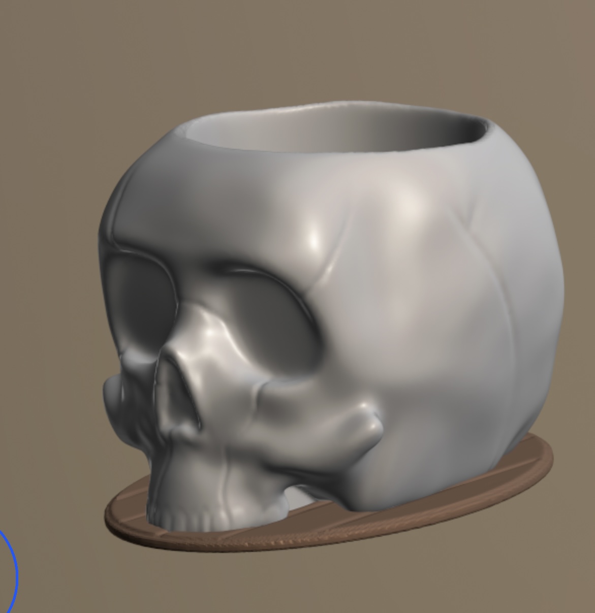 Skull Cup / Bowl by BlubberDylan | Download free STL model | Printables.com