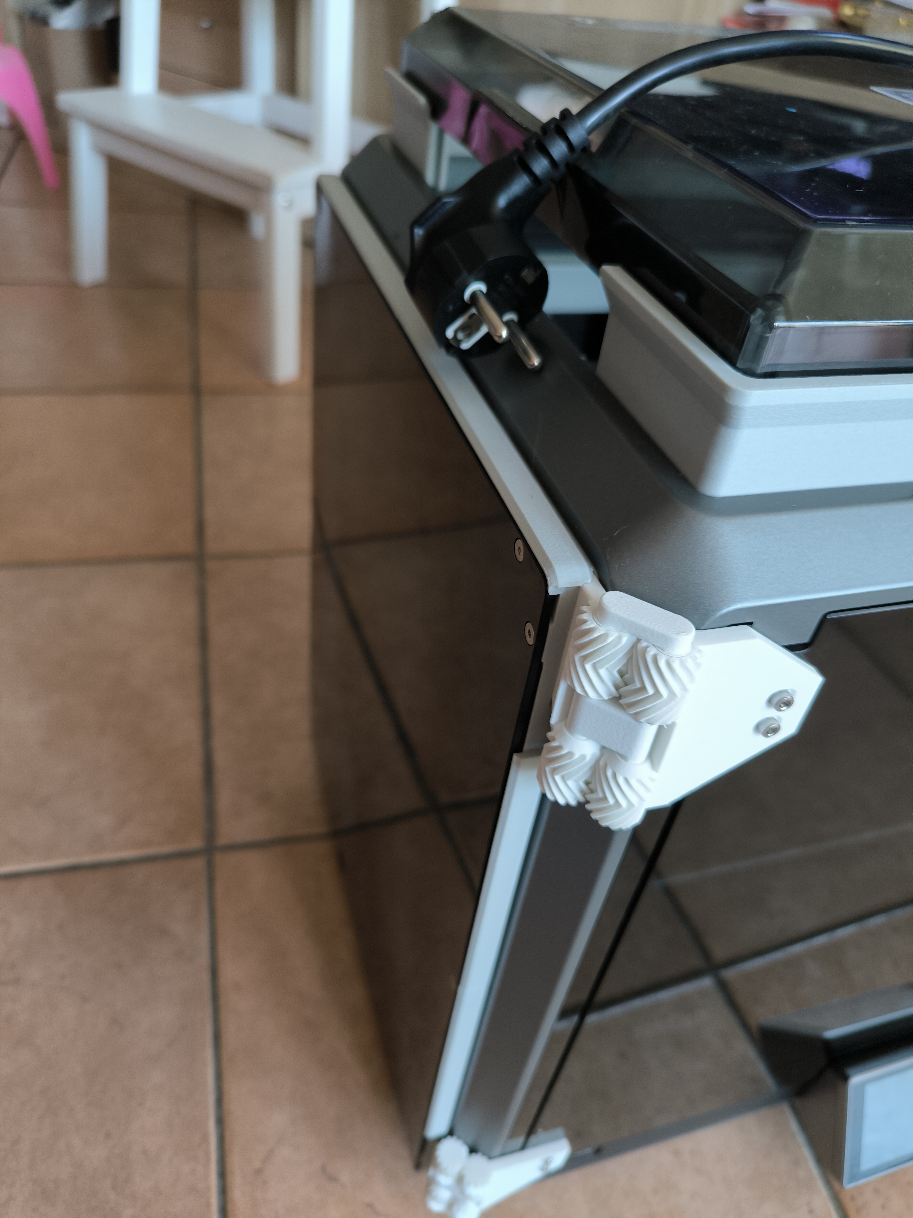 Creality K1 Side Braces geared Hinge Ready by Mabo | Download free STL ...