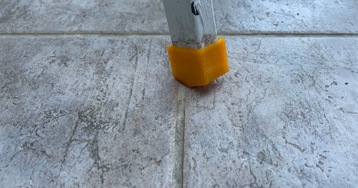 Replacement foot for ladder by Soeren3003 | Download free STL model ...