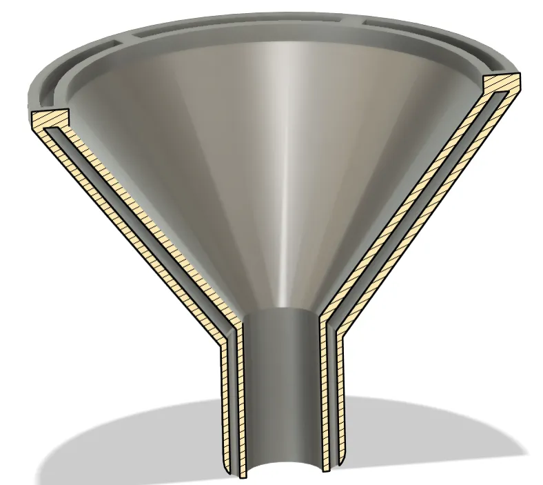Mini Air Funnel by Remnet | Download free STL model | Printables.com