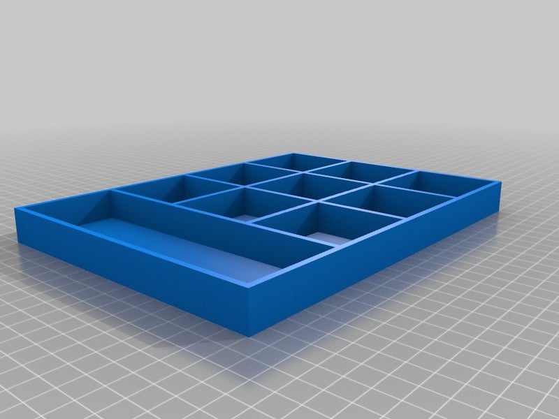 Jewellery box insert or tray by Dust | Download free STL model ...