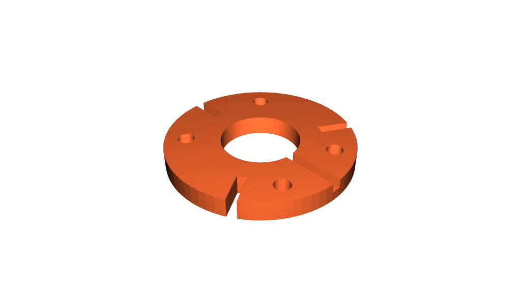 Spacer for L-Band Helical Antenna by azDave | Download free STL model ...