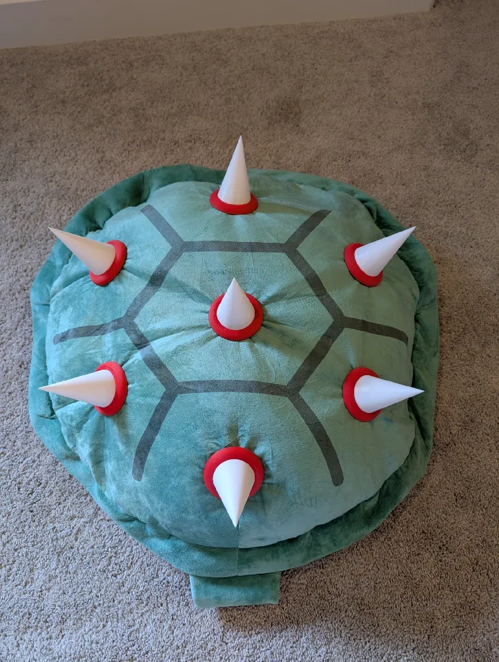 Bowser Shell Spikes by Kyler Saunders | Download free STL model ...