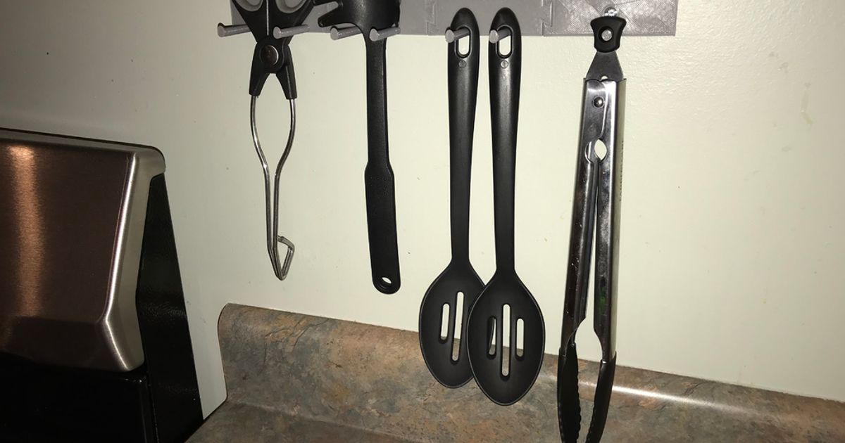 Super Hooks! - A Modular Kitchen and Closet Hanging System by qJake ...