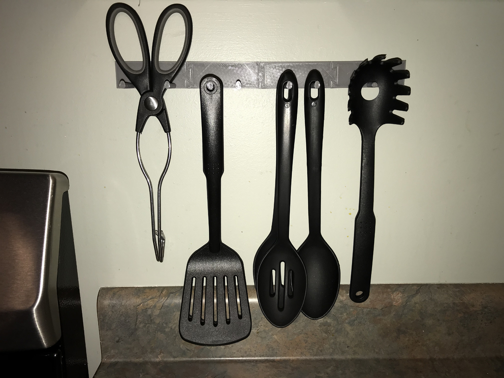 Super Hooks! - A Modular Kitchen and Closet Hanging System by qJake ...