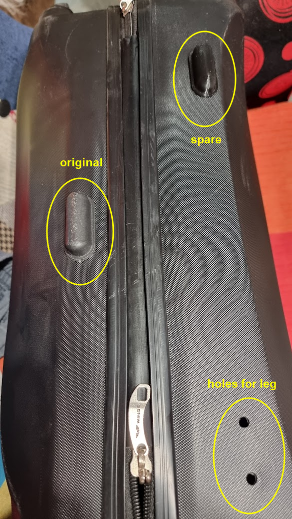 Spare leg for Wings suitcase by Mike Ant | Download free STL model ...