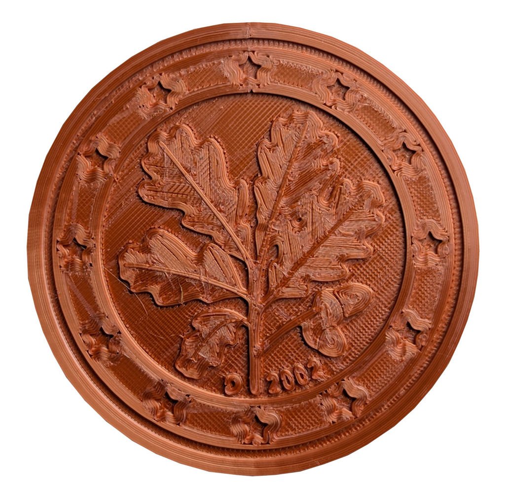 Coin coaster Euro 5 cent by Dreamtime24 | Download free STL model ...