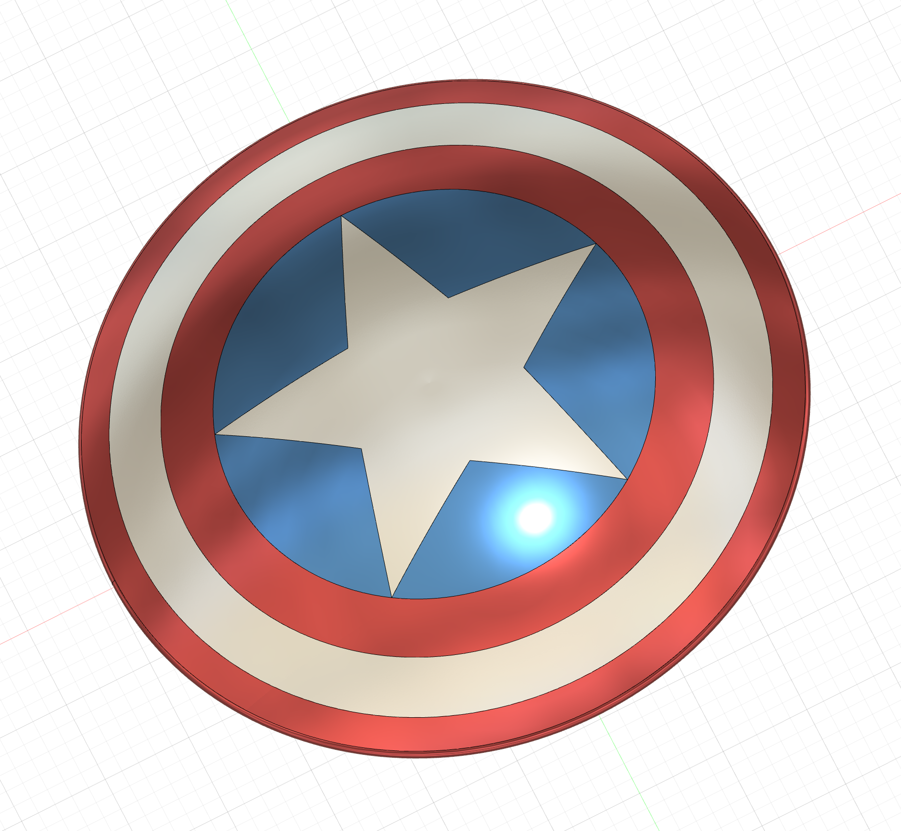 CAPTAIN AMERICA SHIELD by Cristobal triviño castellanos | Download free ...