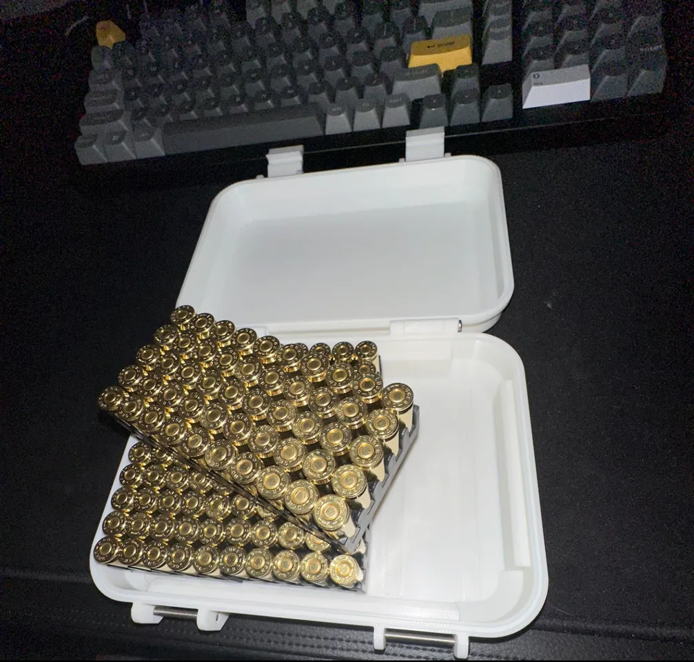 Ammo Box Bottom Part by Cheddah13 | Download free STL model ...