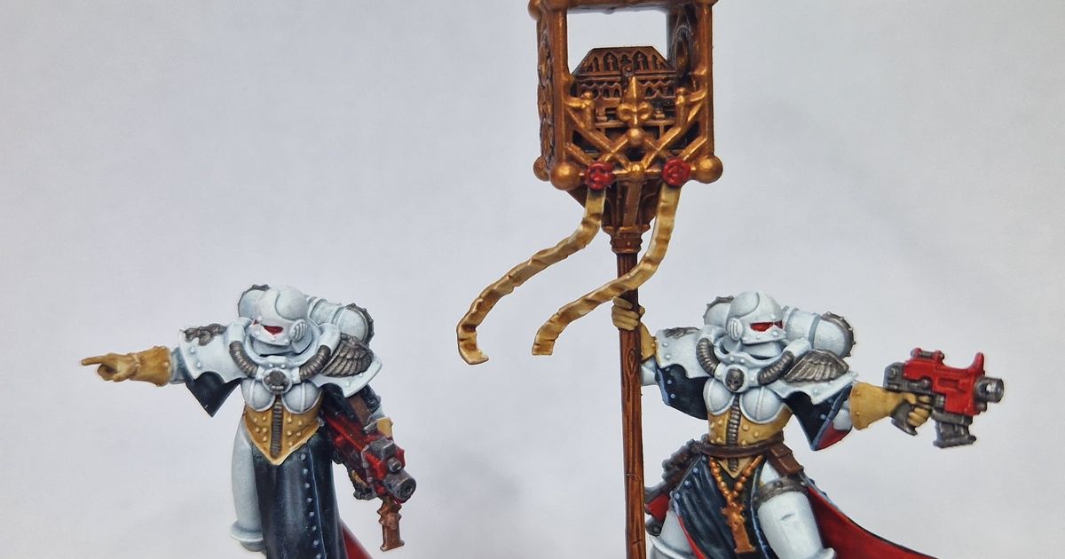 Warhammer 40k Battle Sisters Bases by MechMake | Download free STL ...