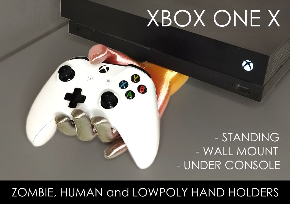 Xbox One X Hand Holders by Joe Paradise | Download free STL model ...