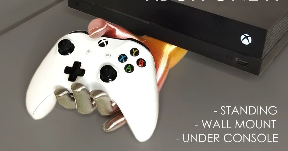 Xbox One X Hand Holders by Joe Paradise | Download free STL model ...