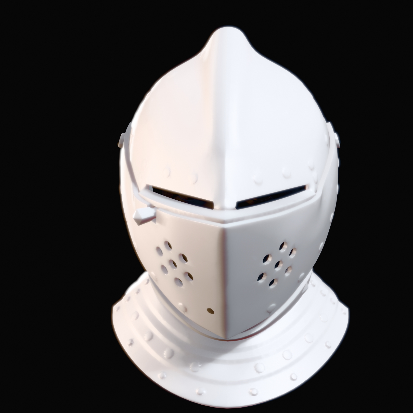 Armet Helmet by RareBox3D | Download free STL model | Printables.com