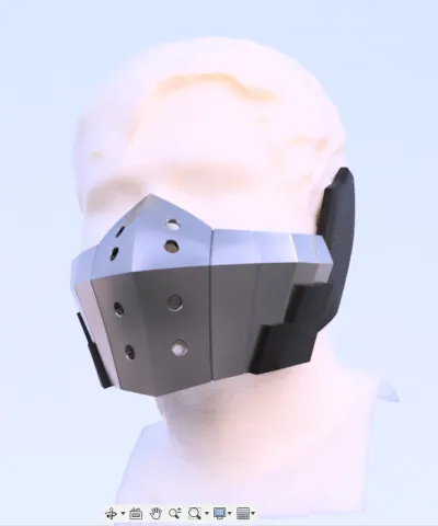 Izuku Midoriya Mask (old version, see desc) by Velocity | Download free ...