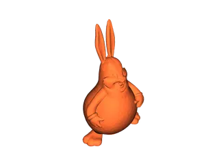 Big Chungus Presta Valve Cap by Quinn | Download free STL model ...