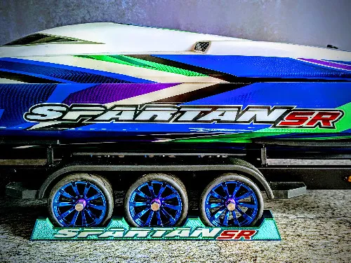 Spartan SR Boat Trailer - Wheel Chocks by Chris | Download free STL ...