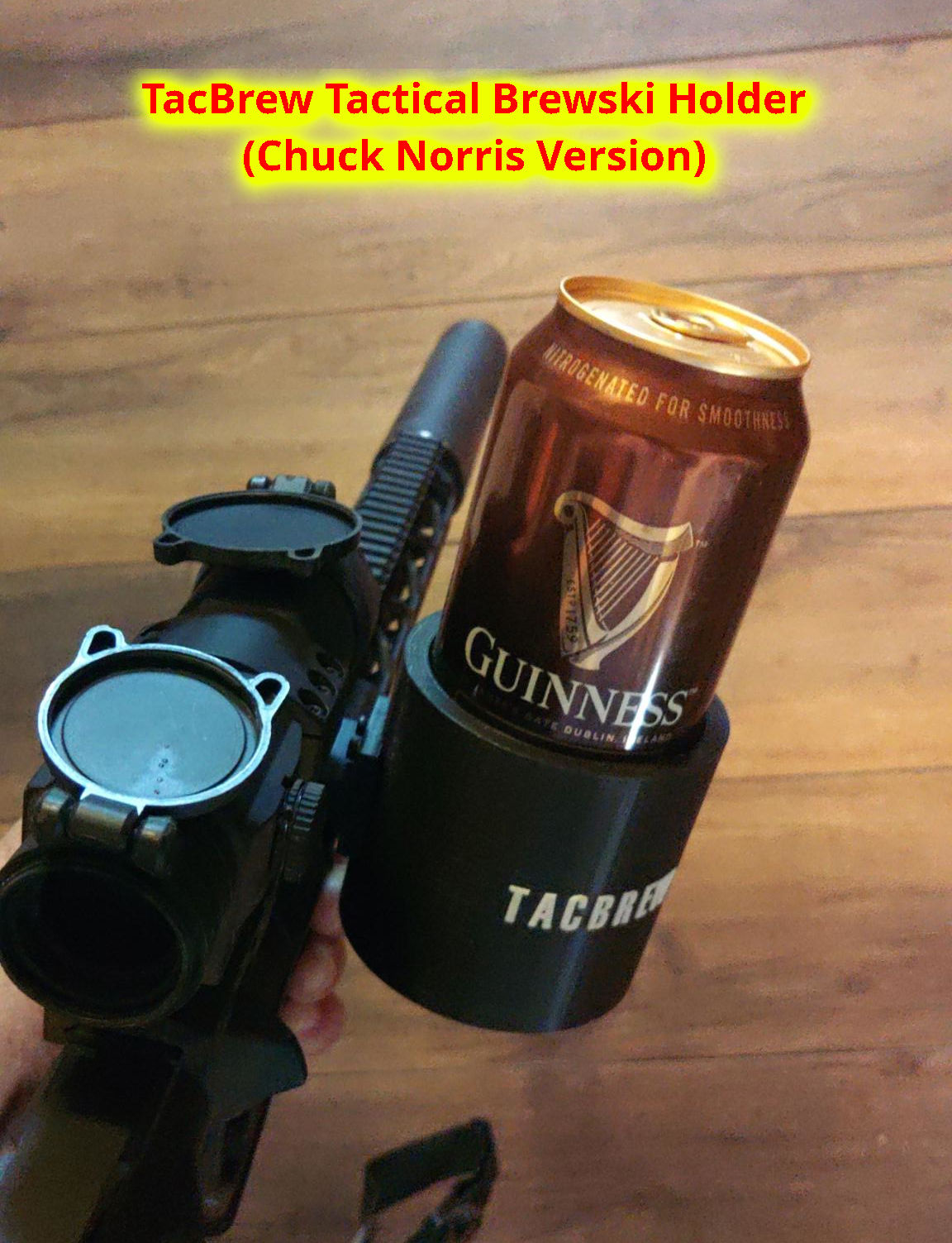 Tactical Brew Holder (Chuck Norris Version) by Cyclone-6 | Download ...