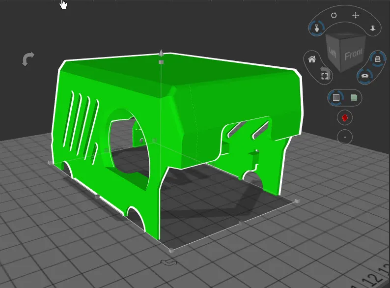 Qidi Plus 4 Original Tool Head Cover by Michael Hathaway | Download ...