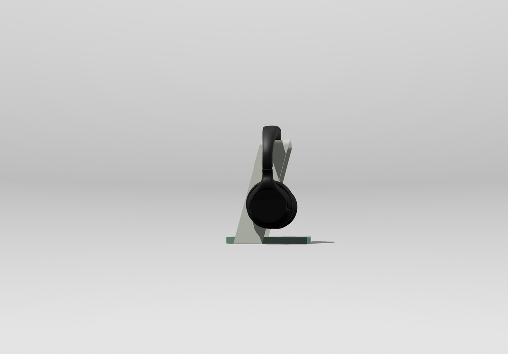 Asymmetric Headphone Stand by Selçuk Avcı | Download free STL model ...