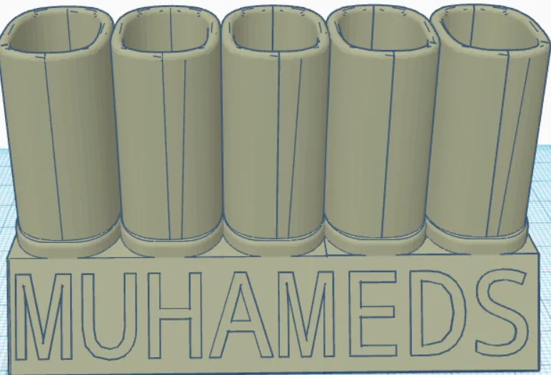 Muha Meds stand holds 5 Carts by Novaenri Carter | Download free STL ...