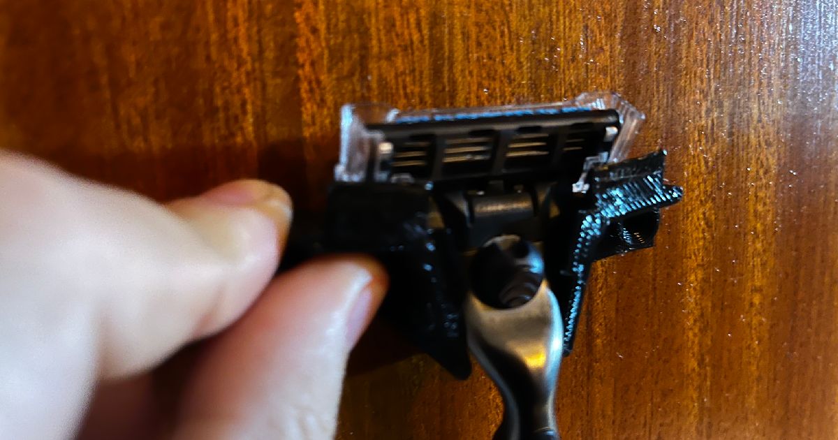 Generic Razor Blade Wall Mount by Raúl Caro Pastorino | Download free ...