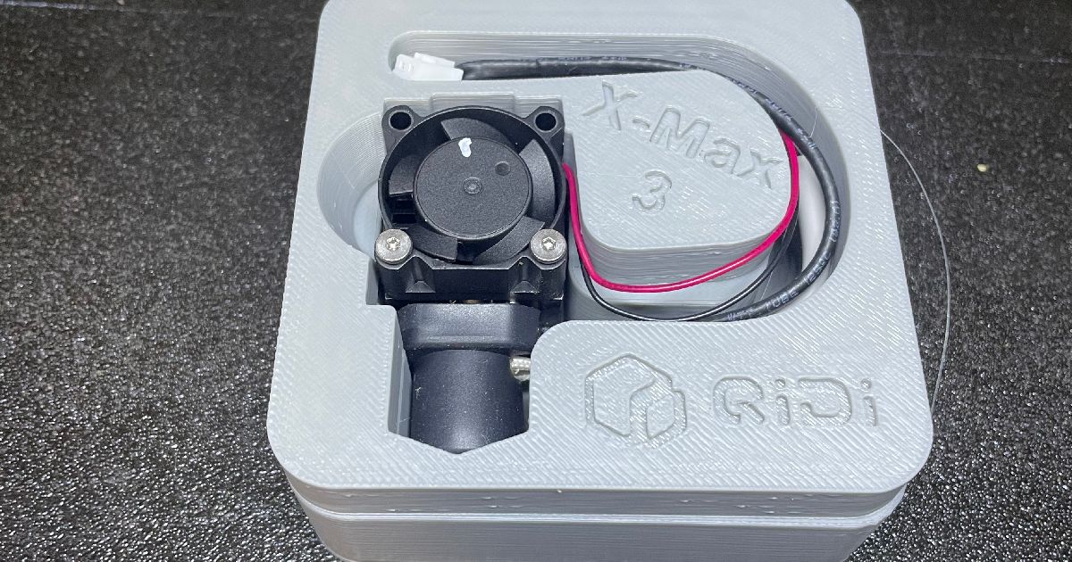 Remixed "Box for Qidi X-Max 3 Hotend" by JanekS | Download free STL ...