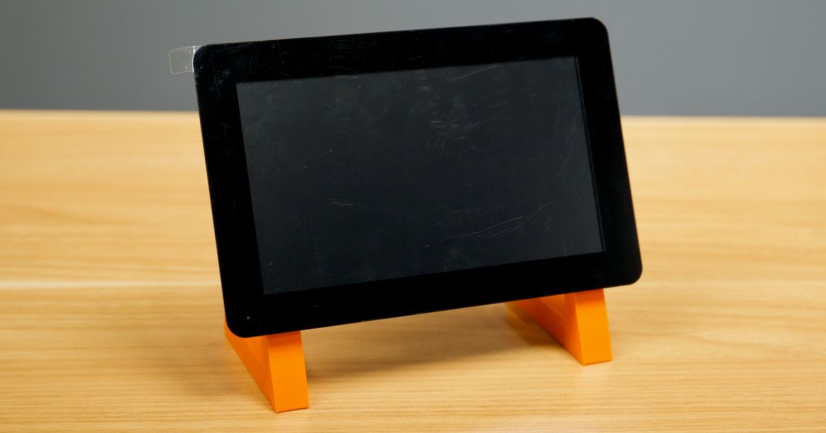 Raspberry Pi Touch Display 2 Stand by geerlingguy | Download free STL ...