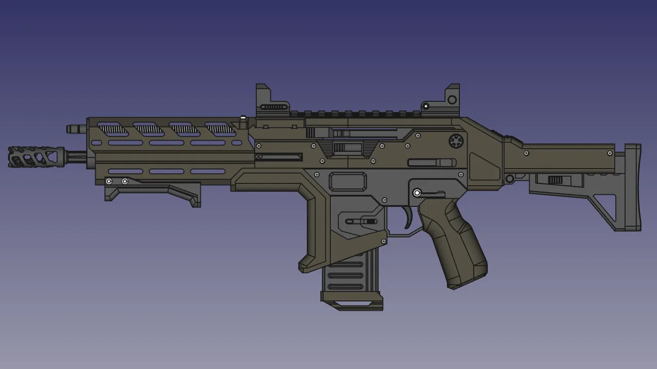 Apex Legends Hemlock Burst AR by NanaBanana | Download free STL model ...